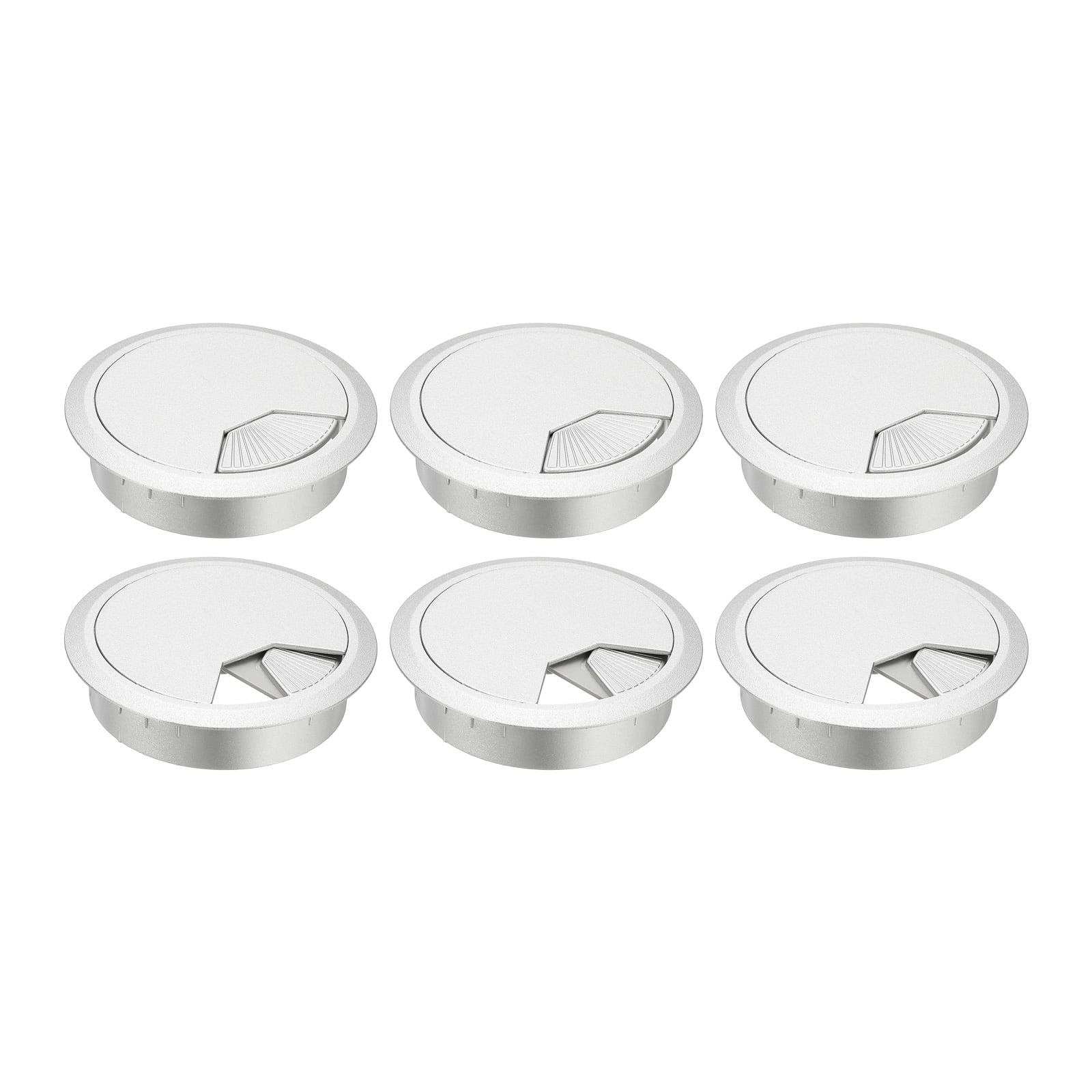 3 Inch Desk Grommet, 6Pcs Cable Grommet Wire Management Cable Hole ...