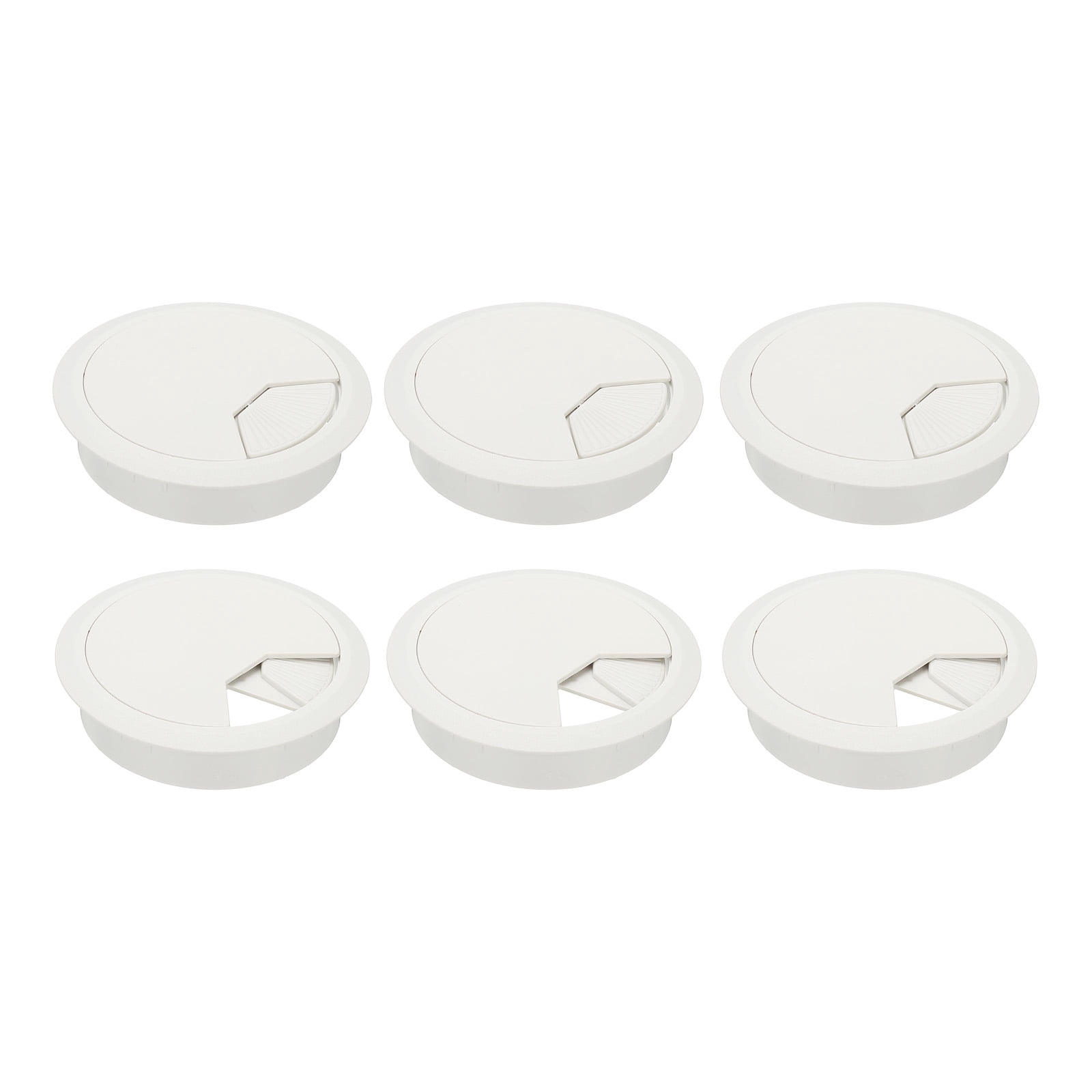 3 Inch Desk Grommet, 6Pcs Cable Grommet Wire Management Cable Hole ...