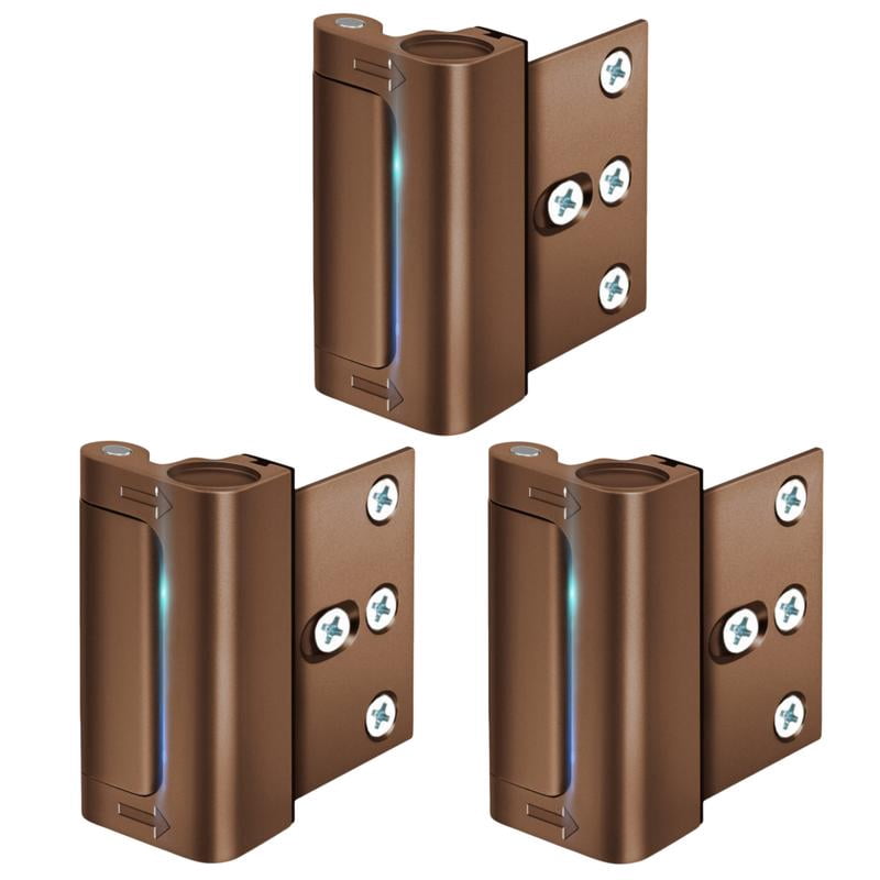 3 Inch Door Reinforcement Lock – 800 lbs Anti-Theft Security Lock for ...