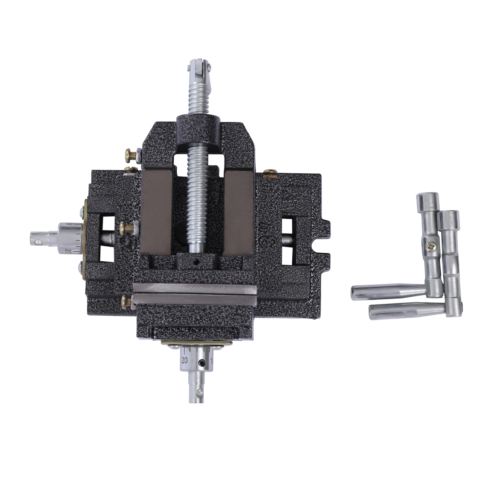 3-Inch Drill Press X-Y Compound Vise 2 Way Heavy Duty Cross Slide Vise ...