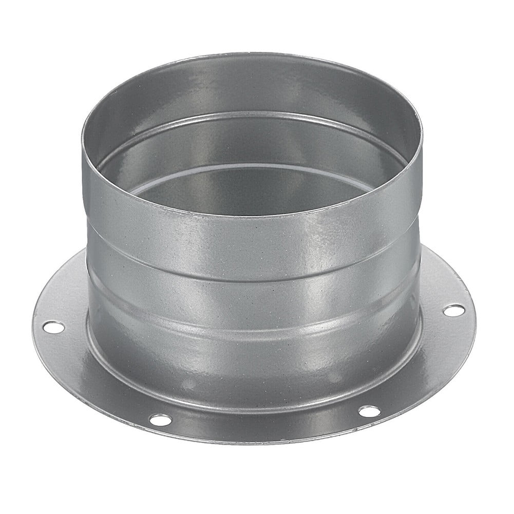 3 Inch Duct Connector Flange Metal Straight Pipe Exhaust Hose Flange ...