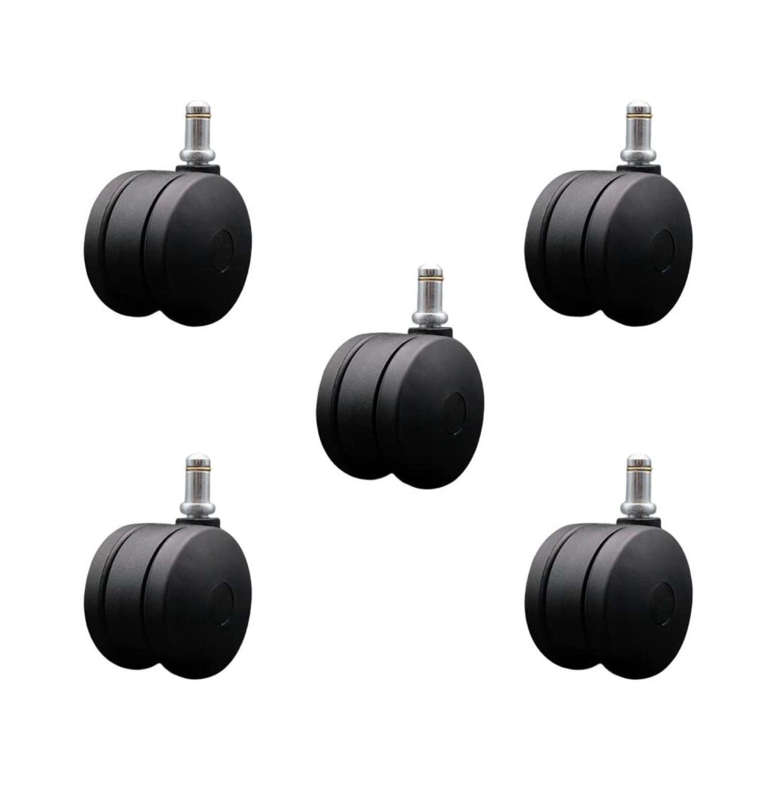 3 Inch Extra Large Heavy Duty Office Chair Wheels - Nylon Wheels - 7/16 ...