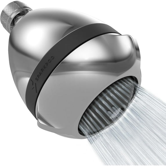 3-Inch Extreme High Pressure Shower Heads - Pressure Boosting with Rain ...
