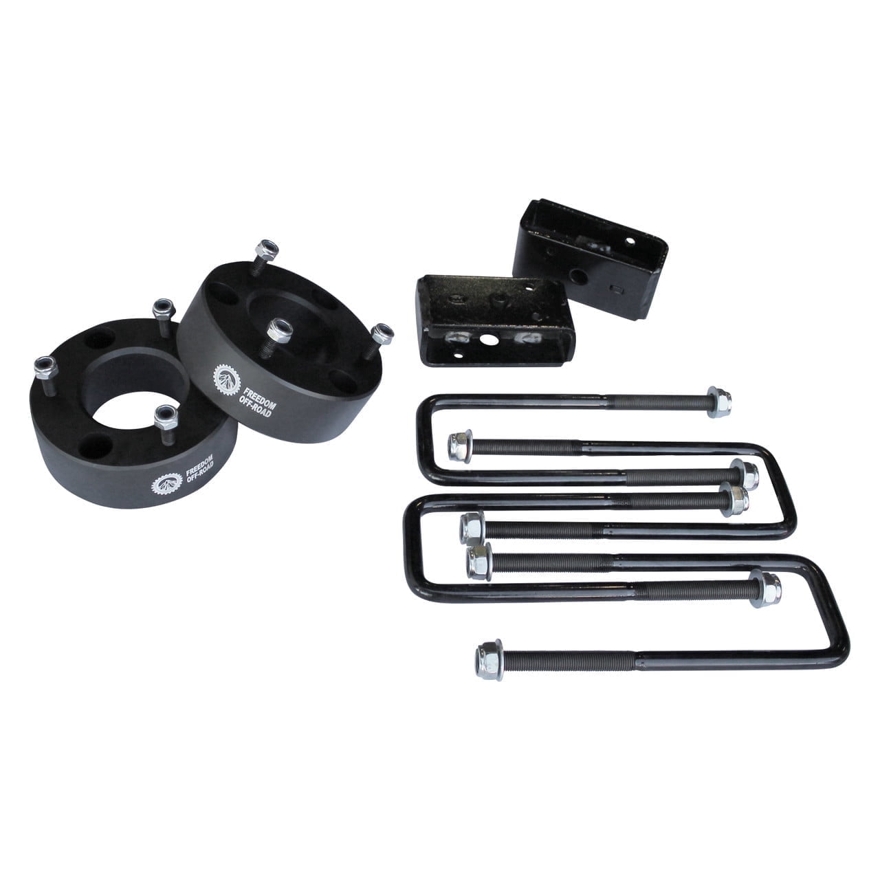 3 Inch Front Strut Spacer 2 Inch Rear Lift Blocks w/U Bolts 07-19 ...