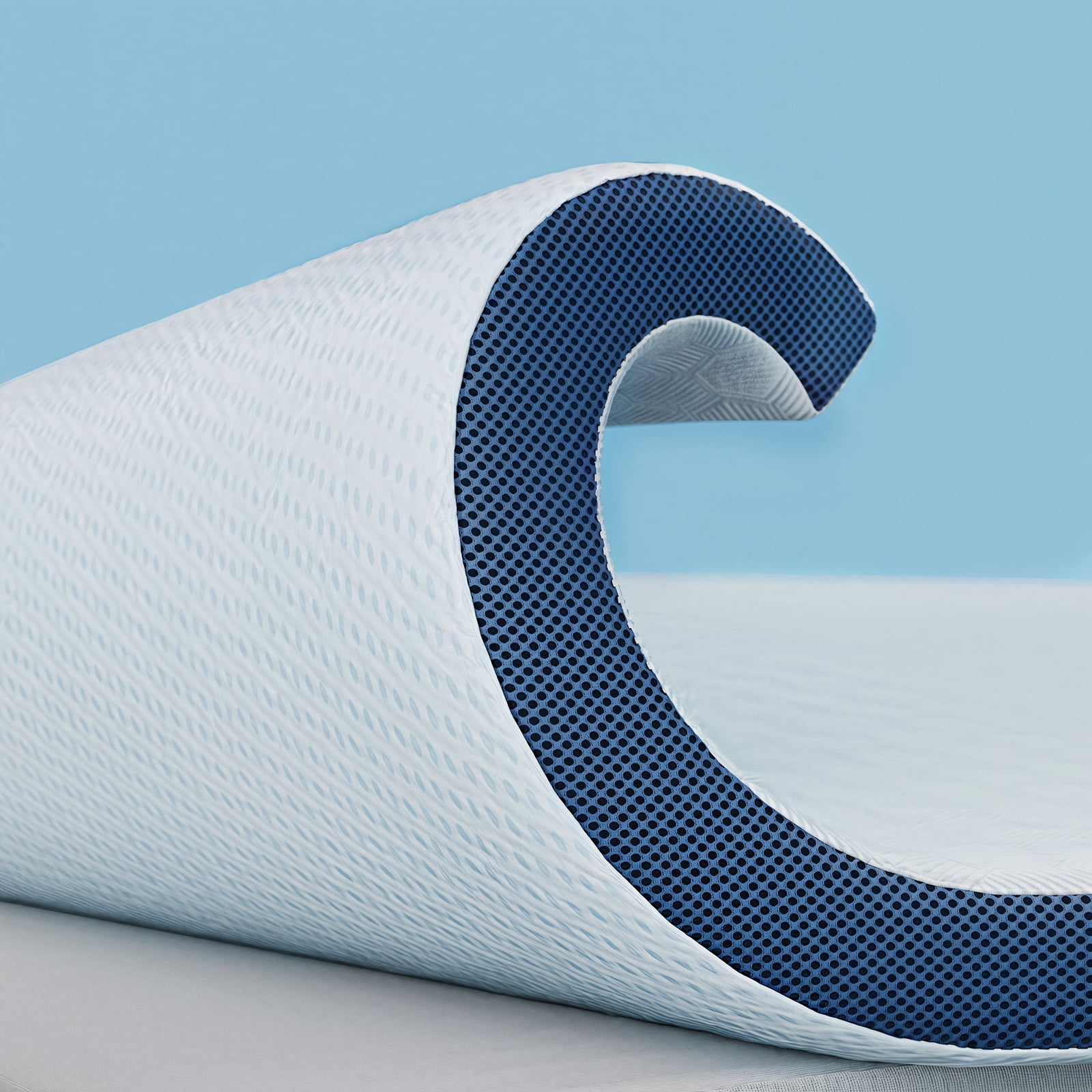 3 Inch Gel Cooling Memory Foam Mattress Topper with Removable ...