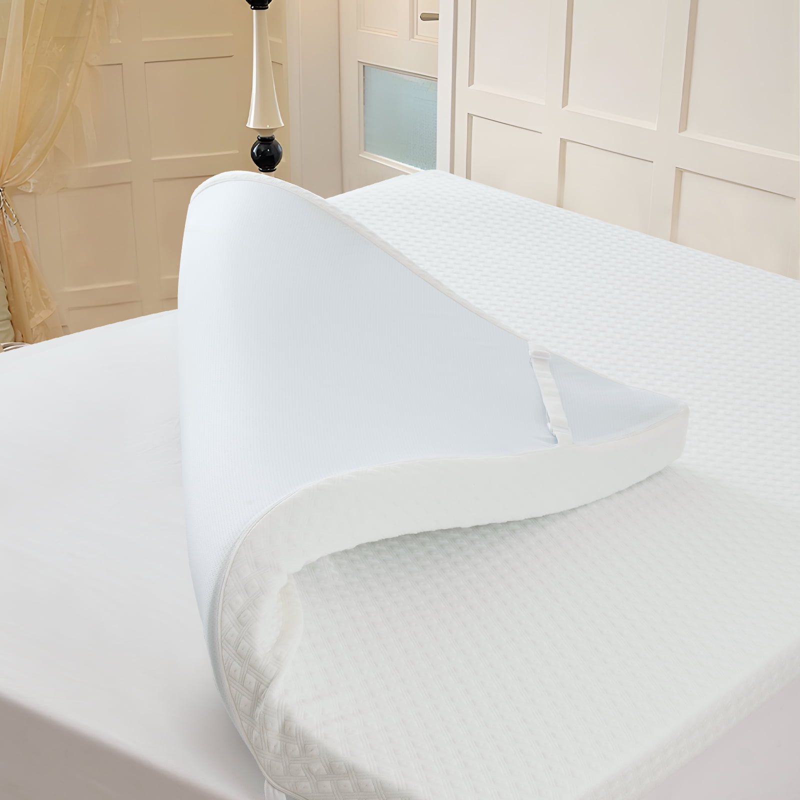 3 Inch Gel Infused Memory Foam Mattress Topper with Removable Cover Cooling Mattress Pad Washable Cover Topper With Cover Twin Walmart