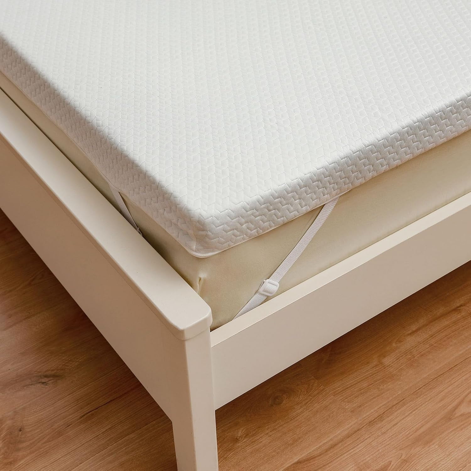3 Inch Gel Memory Foam Mattress Topper Queen Size, Cooling Bed Topper ...