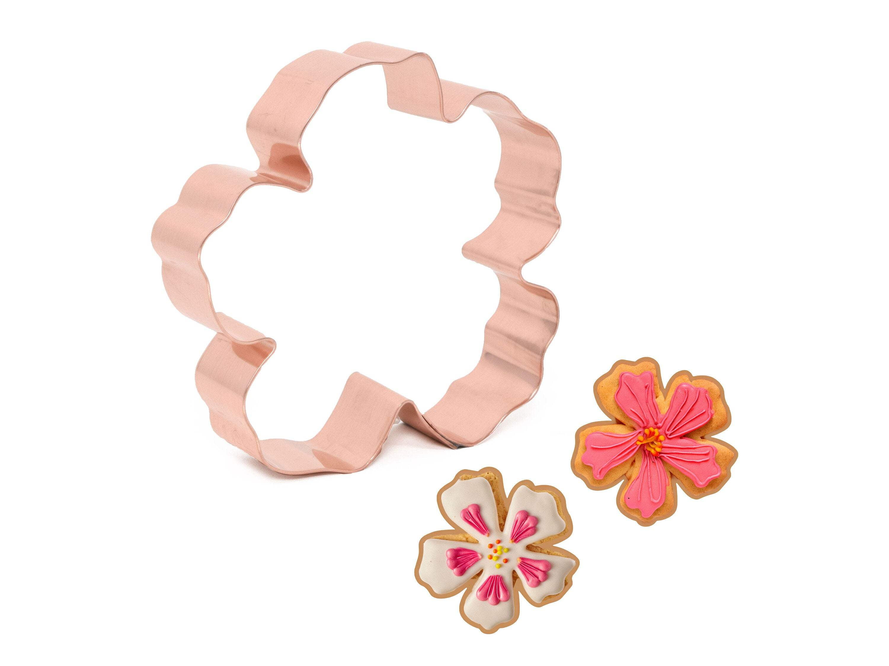 3 Inch Hibiscus Flower Cookie Cutter - Walmart.com