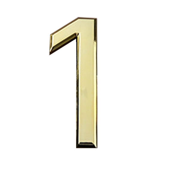 3 Inch High House Numbers, Self-adhesive 3D Mailbox Numbers Door ...