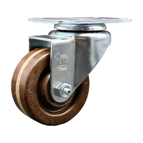 3 Inch High Temp Phenolic Wheel Swivel Top Plate Caster Service Caster ...