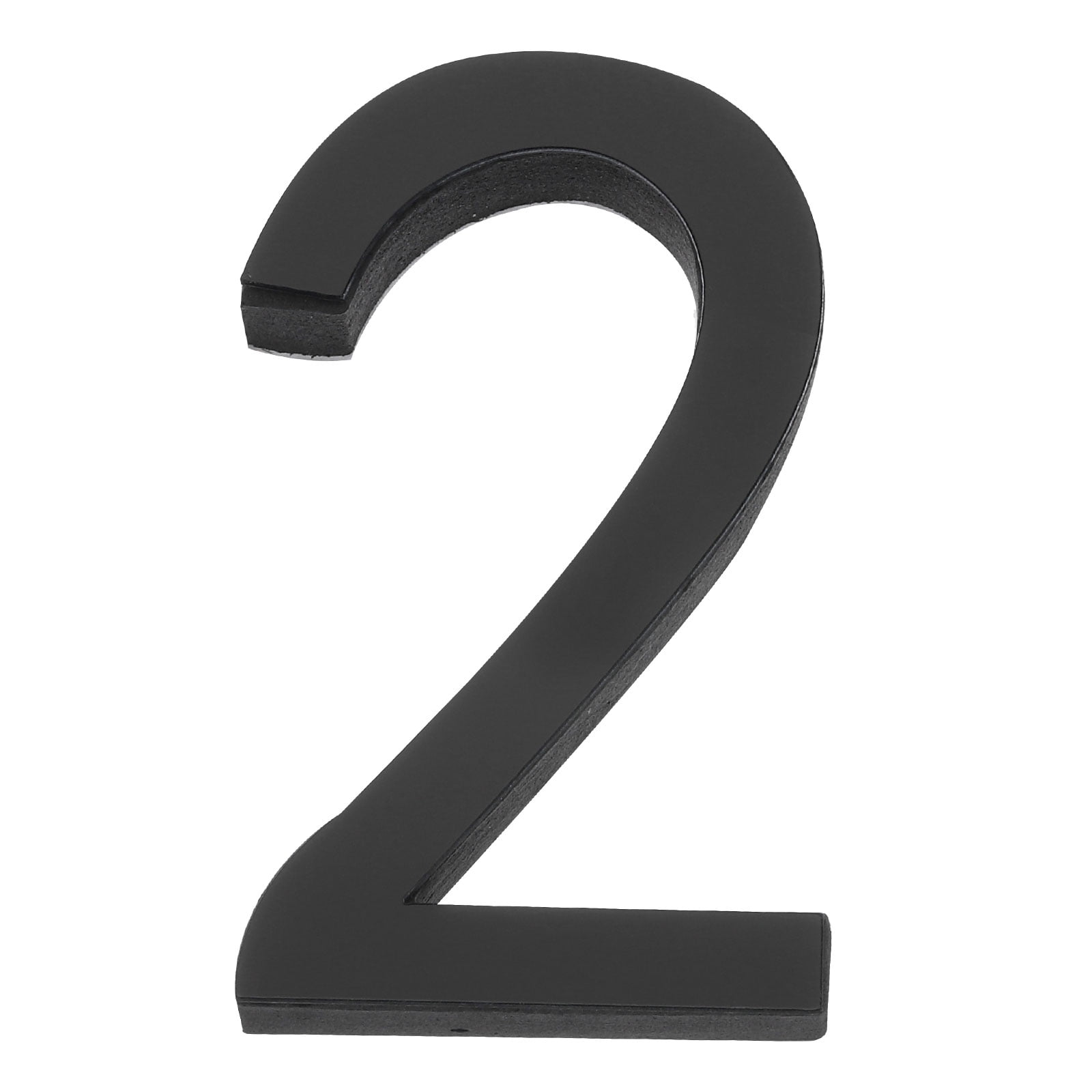 3 Inch House Numbers 3D Number Mirror Wall Stickers Self-Adhesive for ...