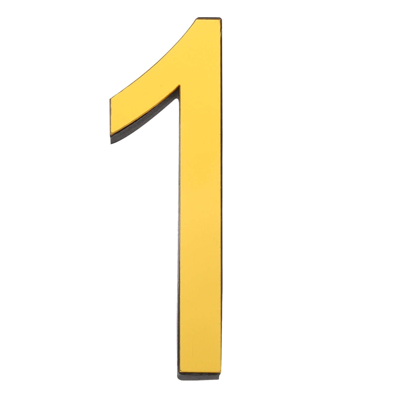 3 Inch House Numbers 3D Number Mirror Wall Stickers Self-Adhesive for ...