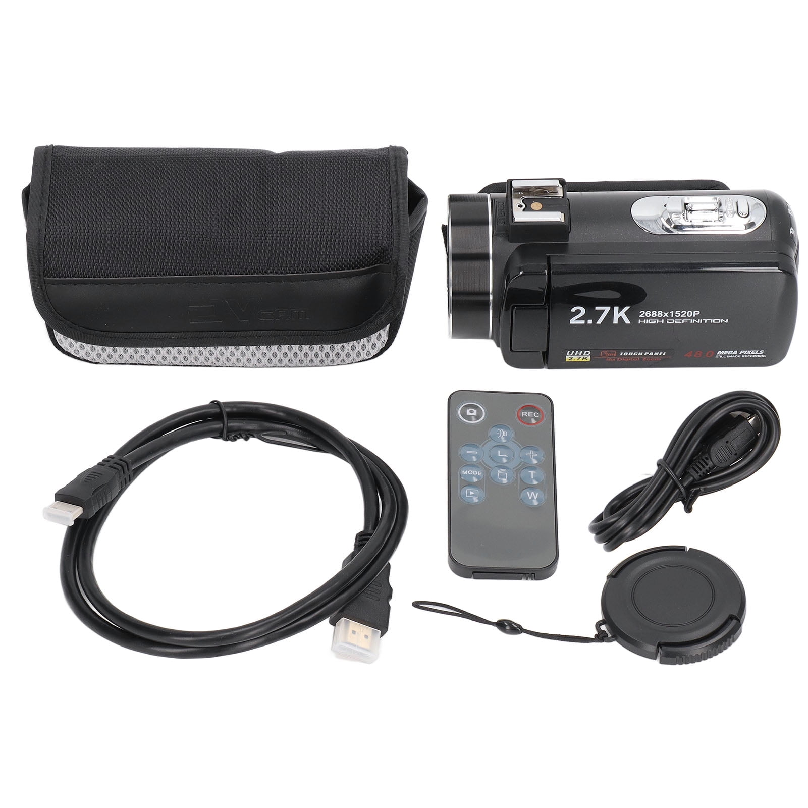 3 Inch IPS Color Touch Screen Digital Camera Anti Shake Zoom HD Camera ...