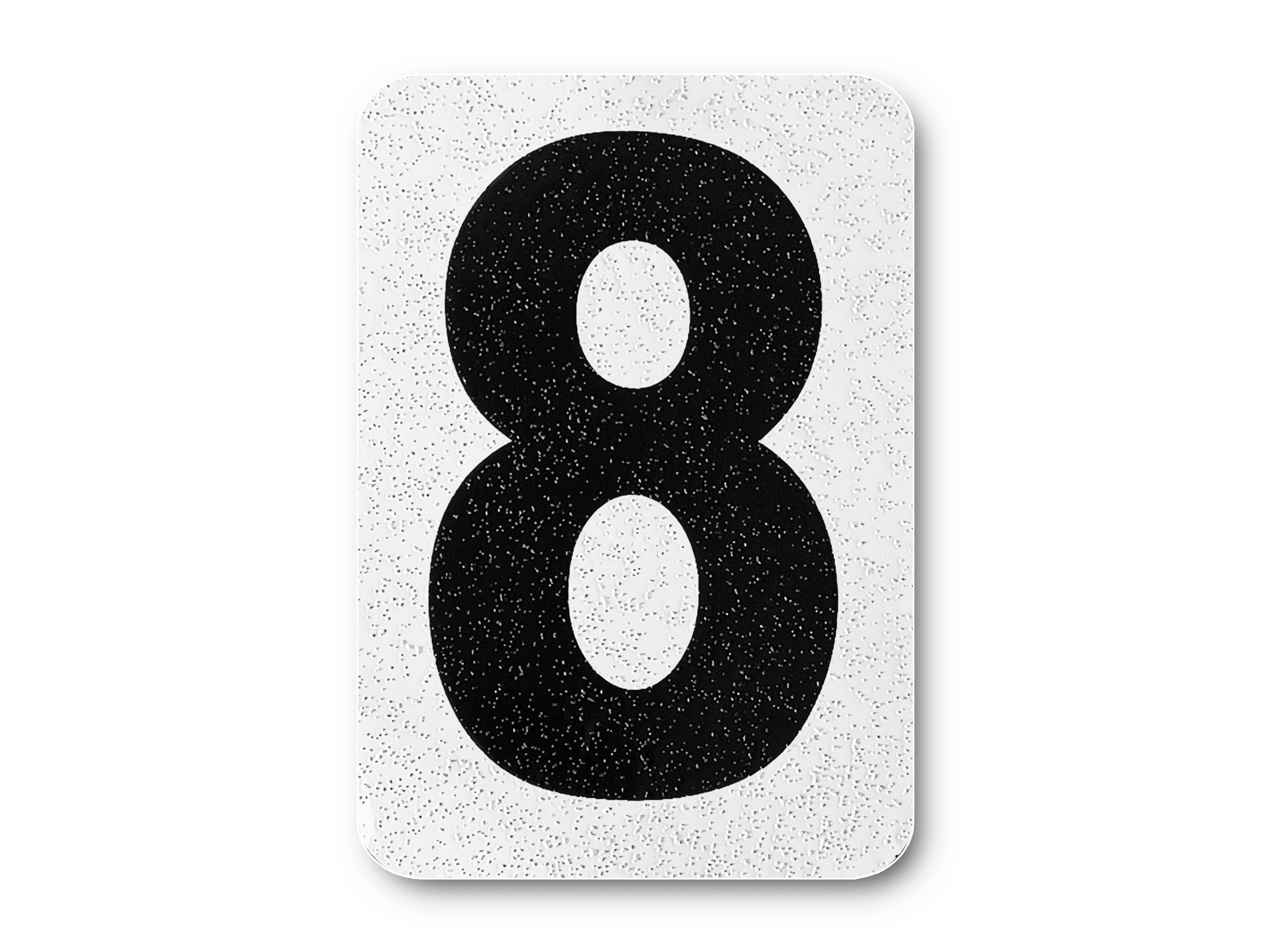 3 Inch Individual Number for Mailbox, House, Office, Apartment, Easy ...