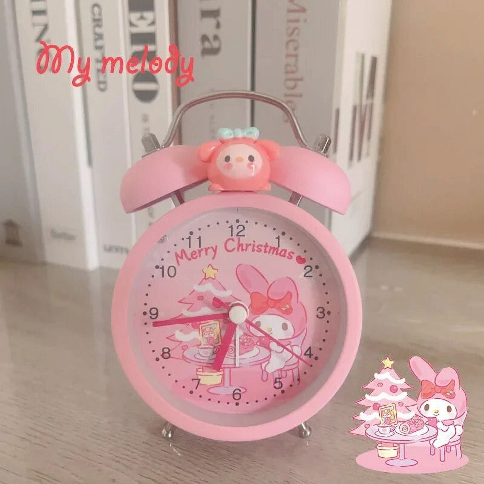 3 Inch Kawaii Sanrio Hello Kitty Cinnamoroll Kuromi Alarm Clock Diy ...