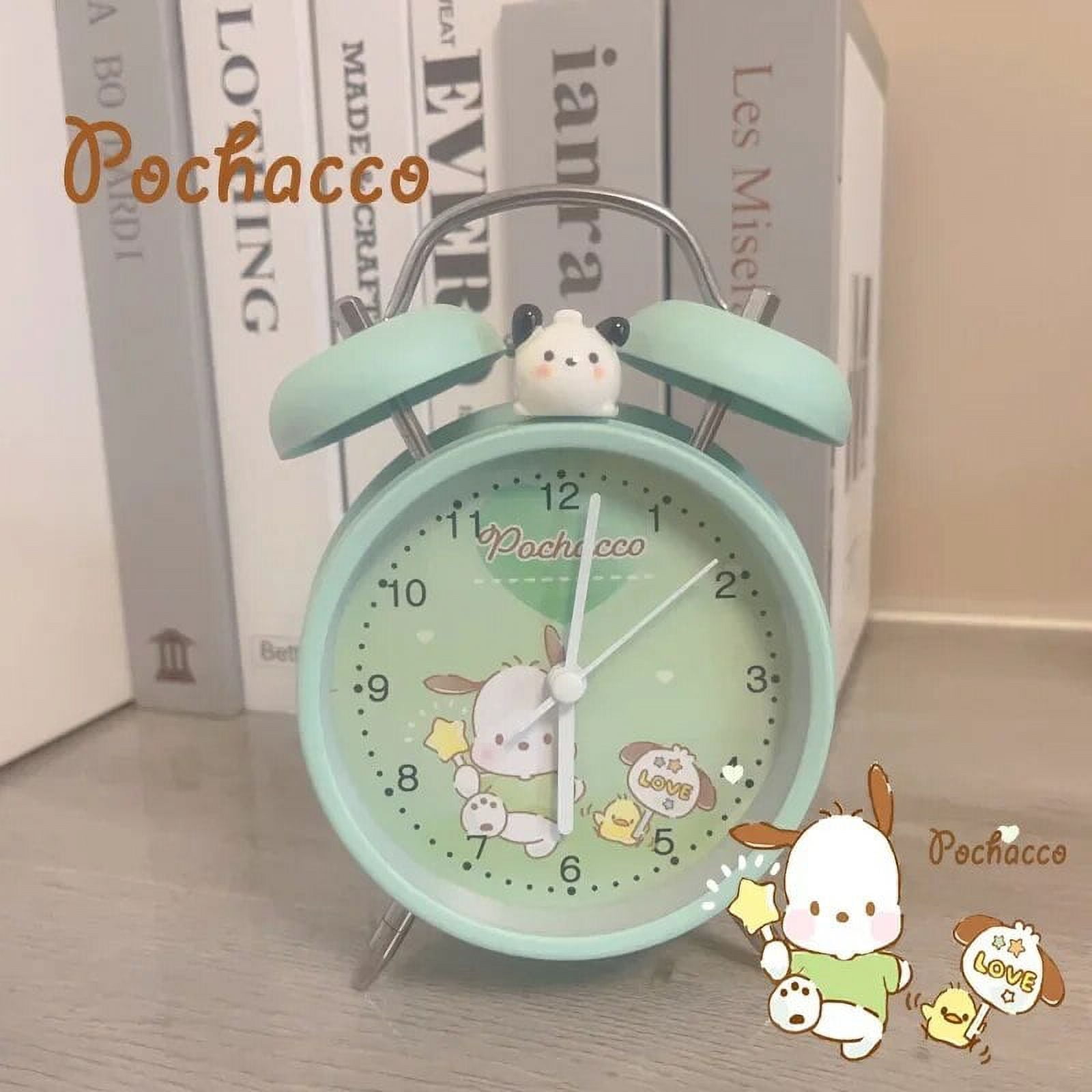 3 Inch Kawaii Sanrio Hello Kitty Cinnamoroll Kuromi Alarm Clock Diy ...