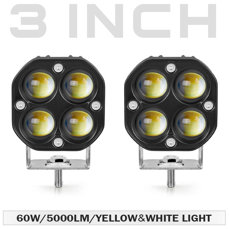 3 Inch Led Pods Work Light Bar 12V 24V Car External LED Headlights ...