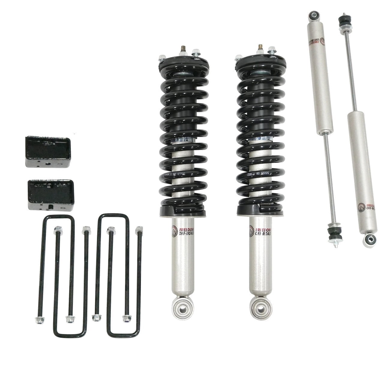 3 Inch Lift Kit Front Struts w/ Rear Blocks and Shocks for 00-06 Tundra ...