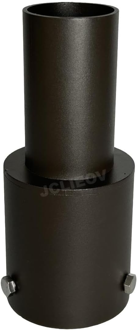 3 Inch Light Pole Adapter Tenon, Top Pole Tenon with 2 3/8" Slip Fit ...