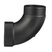 4 Inch Long Sweep 90 Degrees Elbow,ABS Fitting - Walmart.com