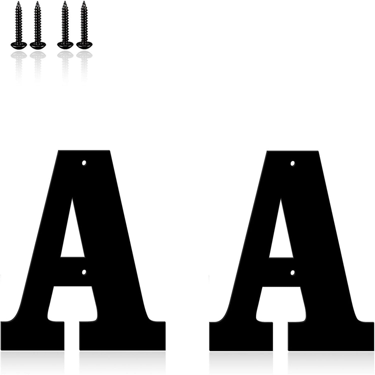 3 Inch Metal Modern House Numbers, House Address Letters and Numbers ...