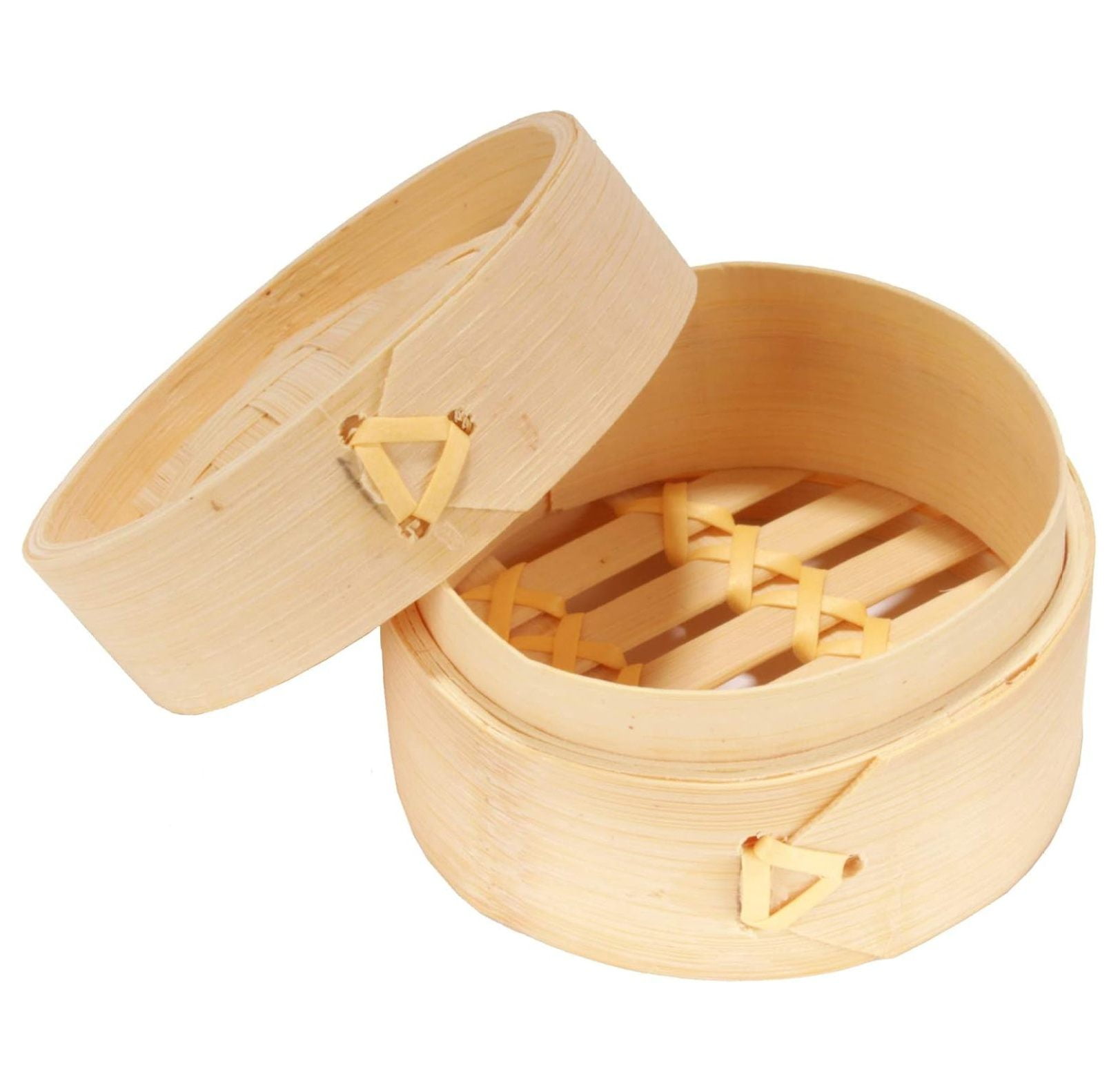 3 Inch Mini Bamboo Dim Sum Dumpling Steamer Basket for Dessert Party ...