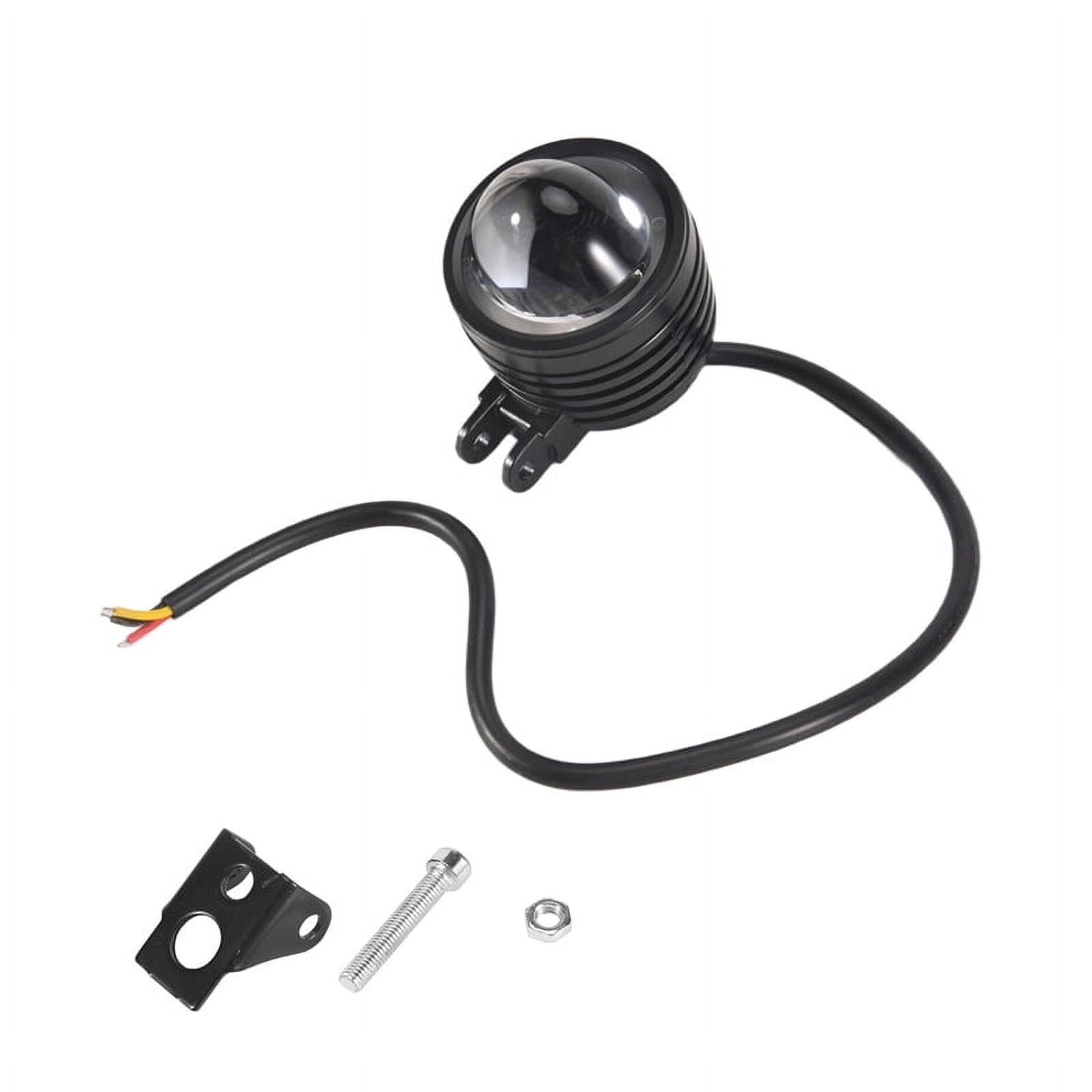 3 Inch Motorcycle Headlight 30W 6000LM Fisheye LED Motorbike Light ...