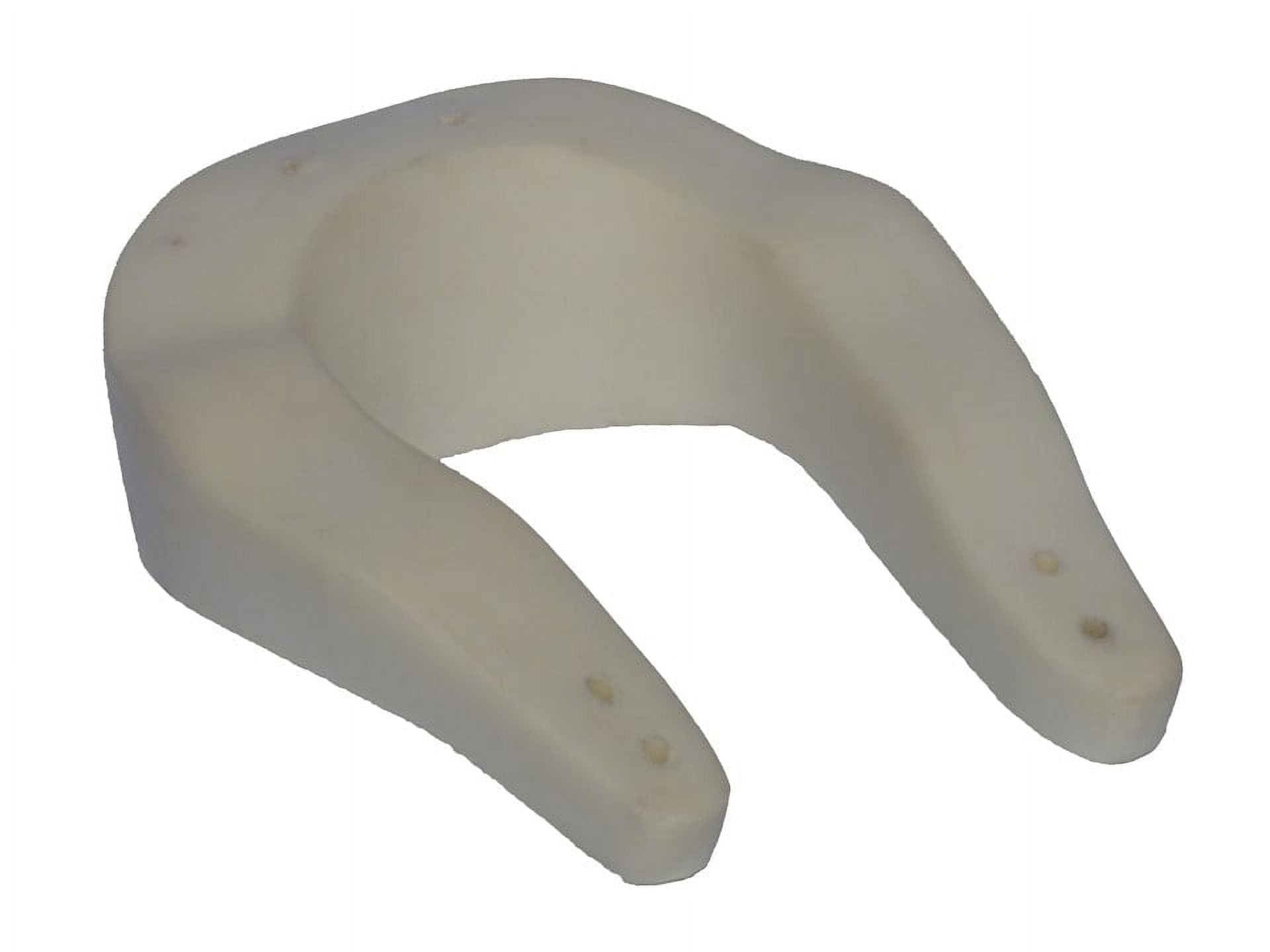 3 Inch Neck Collar White Neck Roll with Tie Down Option by Model ...