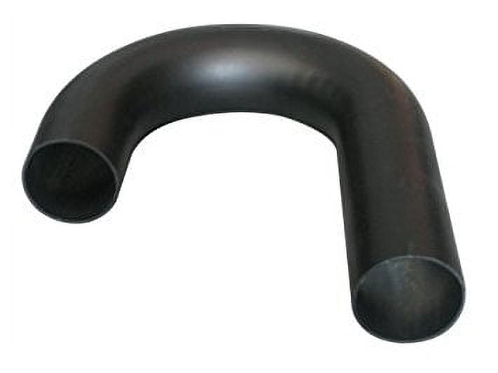 3 Inch OD Universal Aluminum Black pipe 180 degree J-Bend - Walmart.com