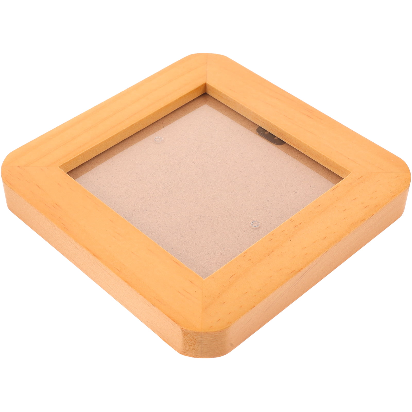 3 Inch Photo Frame Wood Craft Display Picture Frames Household Dried ...