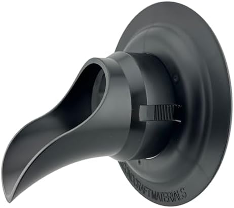 3-Inch Plastic (ASA) Downspout Nozzle/Scupper with Self-Locking ...