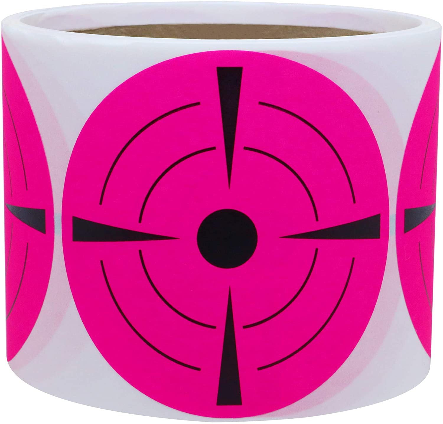 3 Inch Round Adhesive Target Pasters Fluorescent Shooting Targets ...