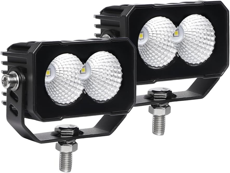 3 Inch Small light Pods 40W Auxiliary Lights for Motorcycle Bike Little ...