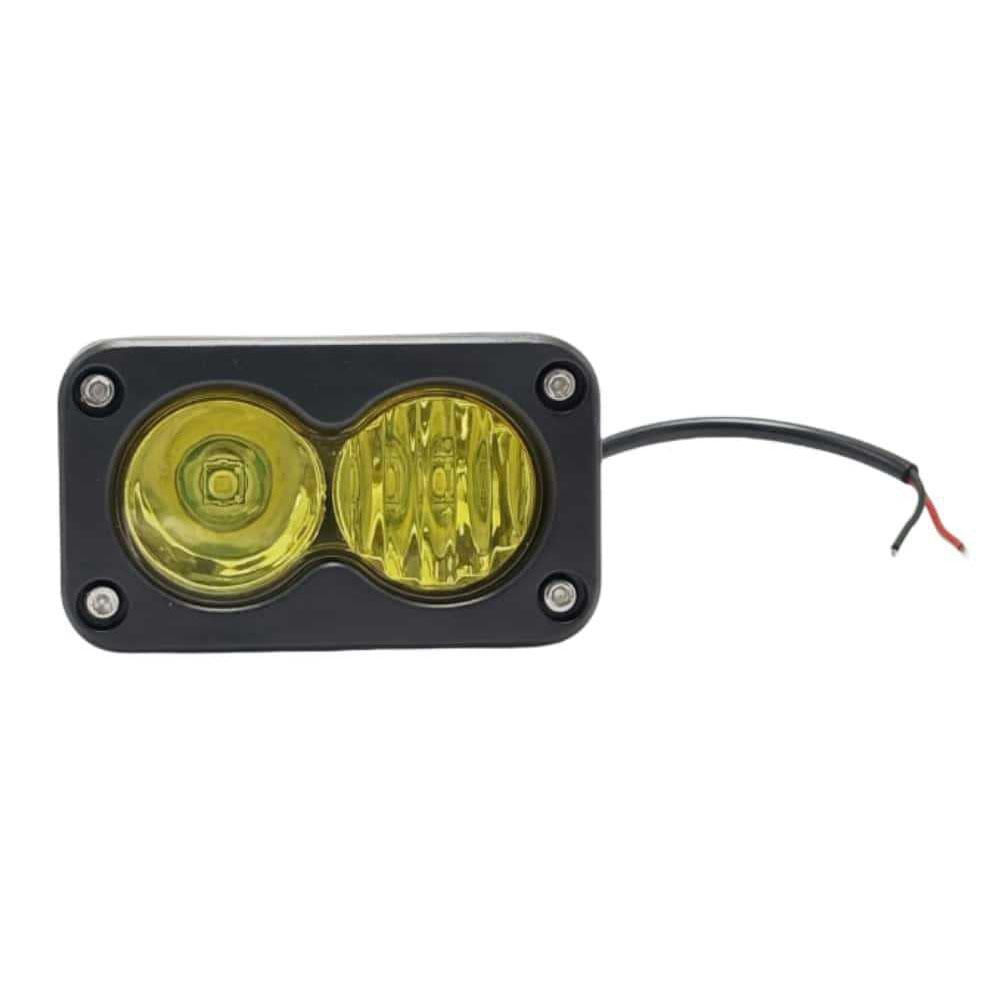 3-Inch Square LED 20W Work Light for Motorcycles, Cars, and Electric ...