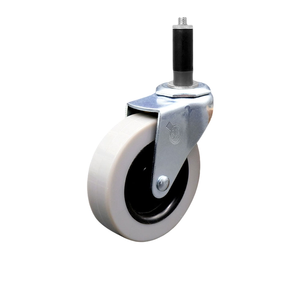 3 Inch Thermoplastic Rubber Wheel 1 Inch Expanding Stem Caster SCC ...
