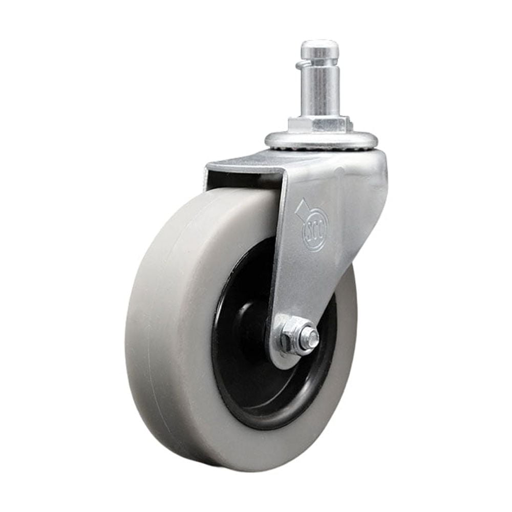 3 Inch Thermoplastic Rubber Wheel 7/8 Grip Ring Stem Caster Service ...