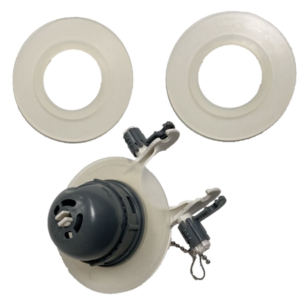 3 Inch Toilet Flapper Valve Replacement with 2 extra seals - Walmart.com