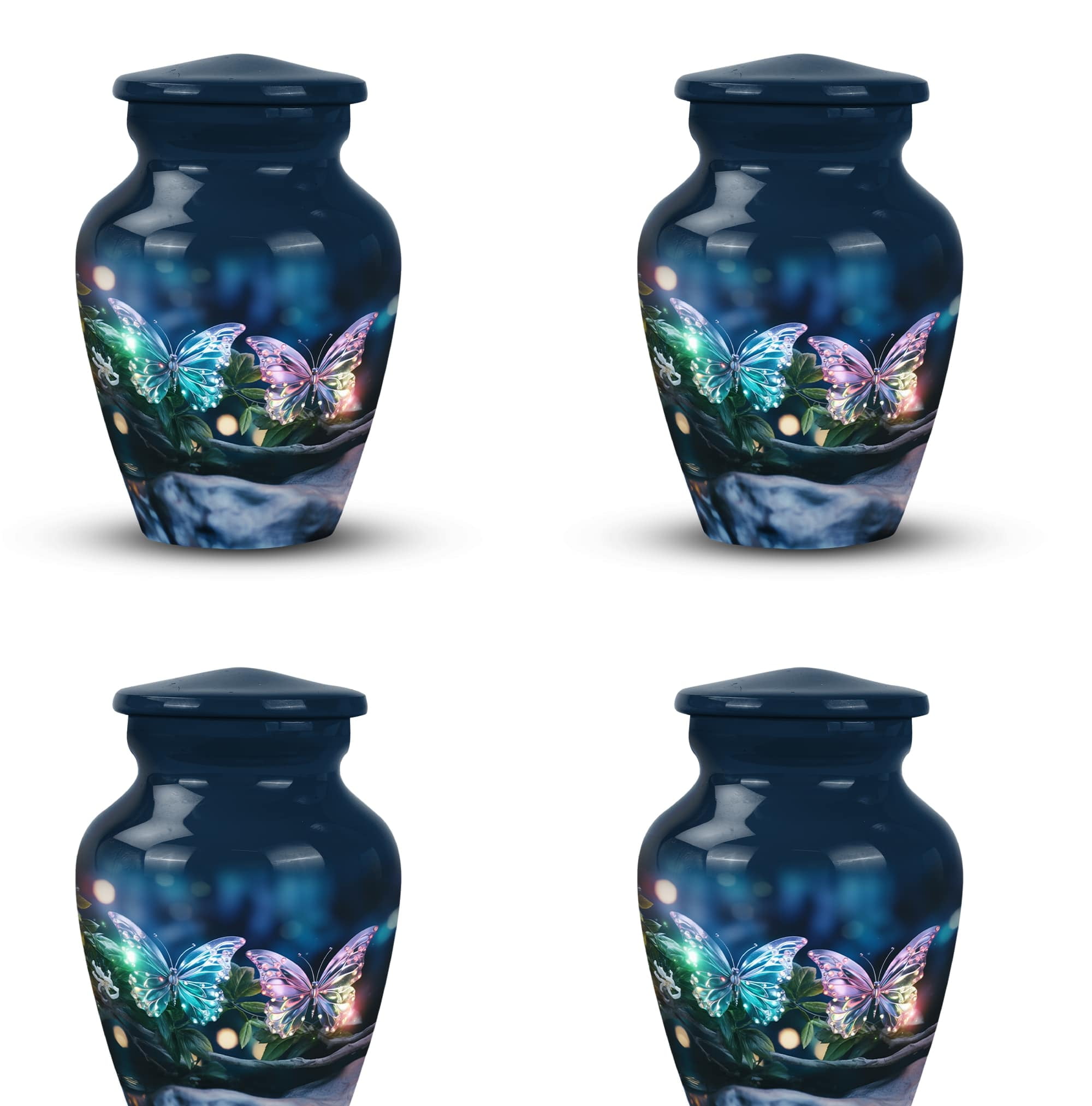 3 Inch Urn (Pack Of-4)Urns For Human Ashes Adult Female - Mini Urns For ...