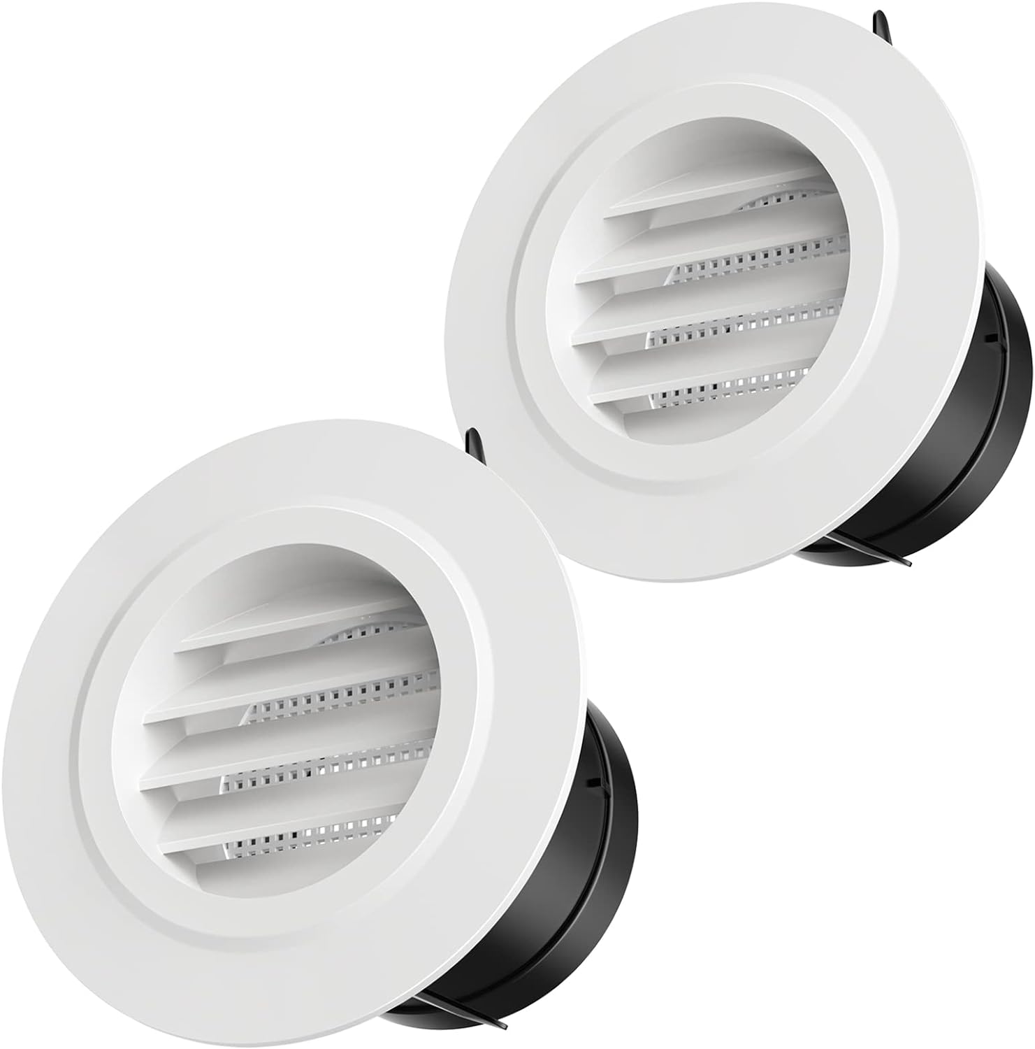 3 Inch Vent Cover, 3 Soffit Vents Exterior Round Soffit Vents with ...