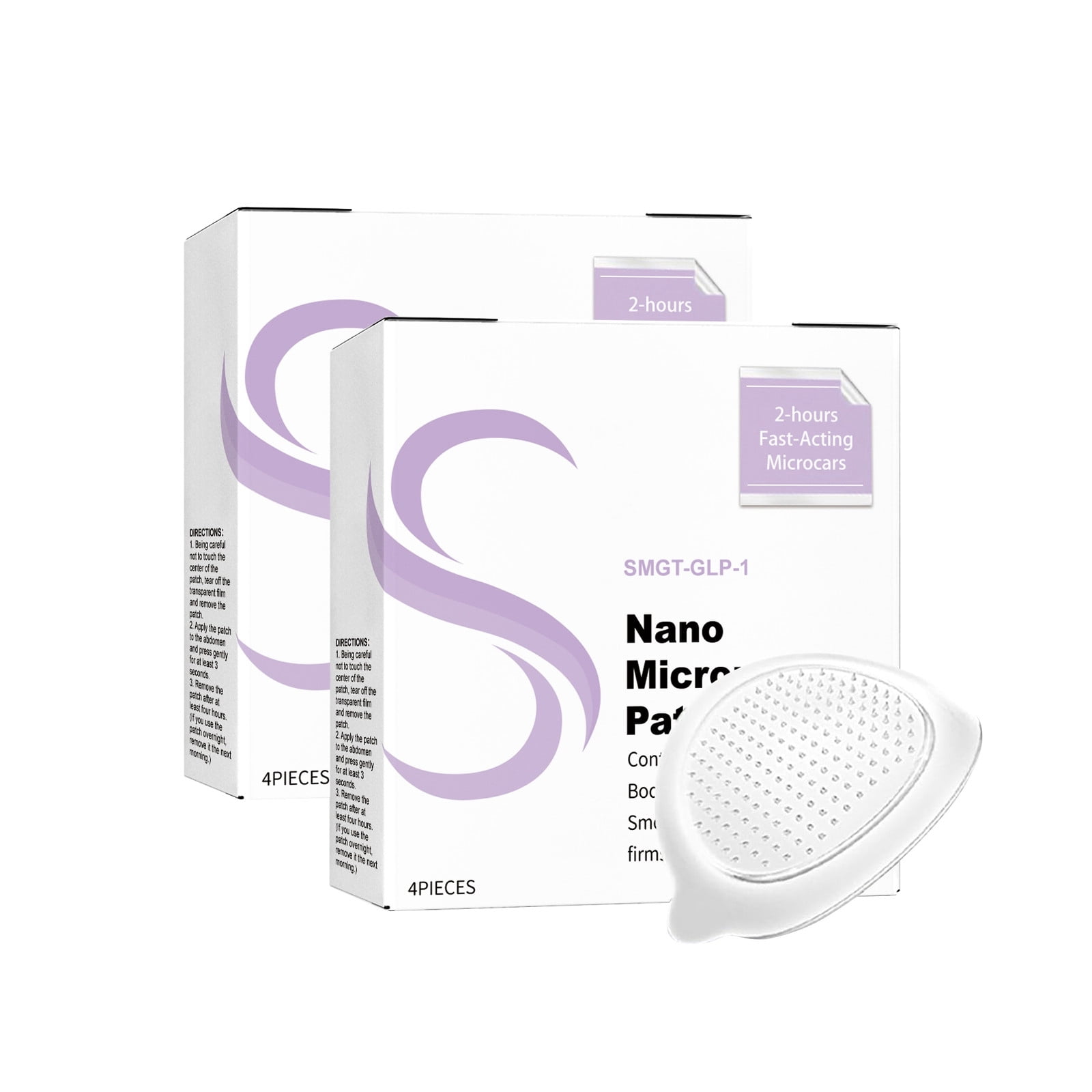 3 Inch Weight Loss Nano Microneedle Patch, Can Be Applied Directly ...