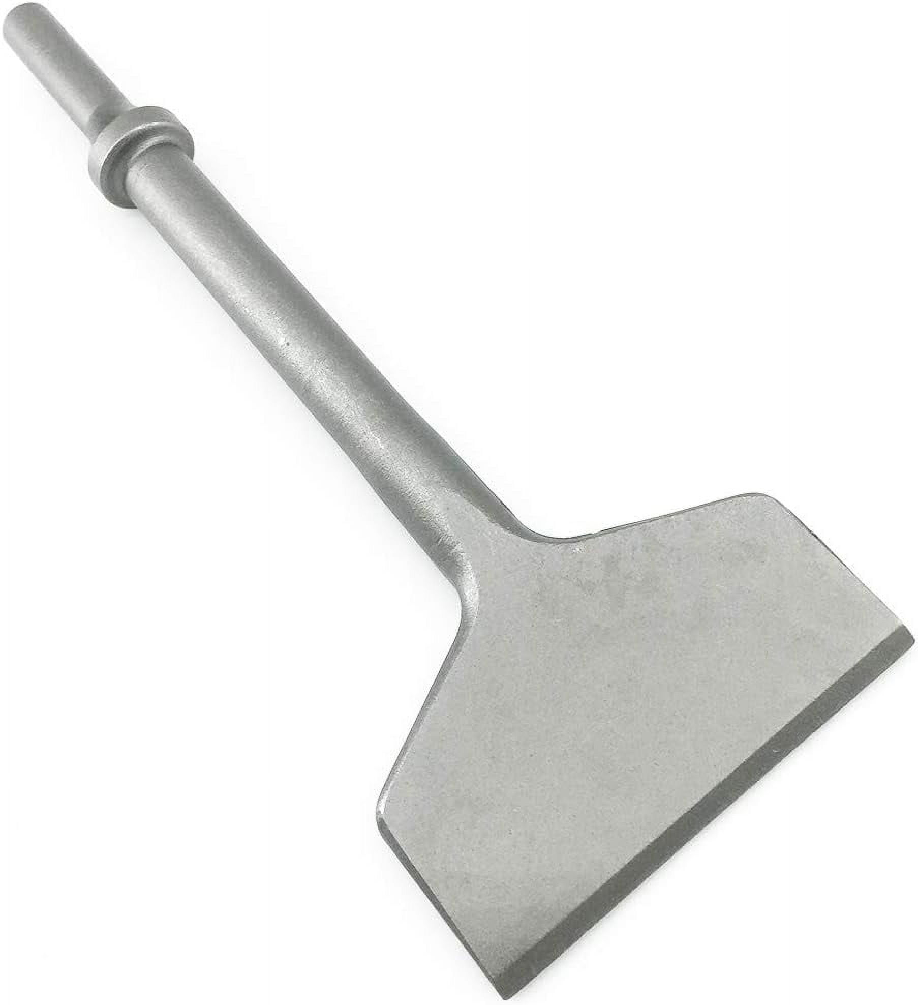 3 Inch Wide Air Chisel Bit, Pneumatic Tile & Thinset Scaling Chisel - 0.401 Inch Shank, Wall ...