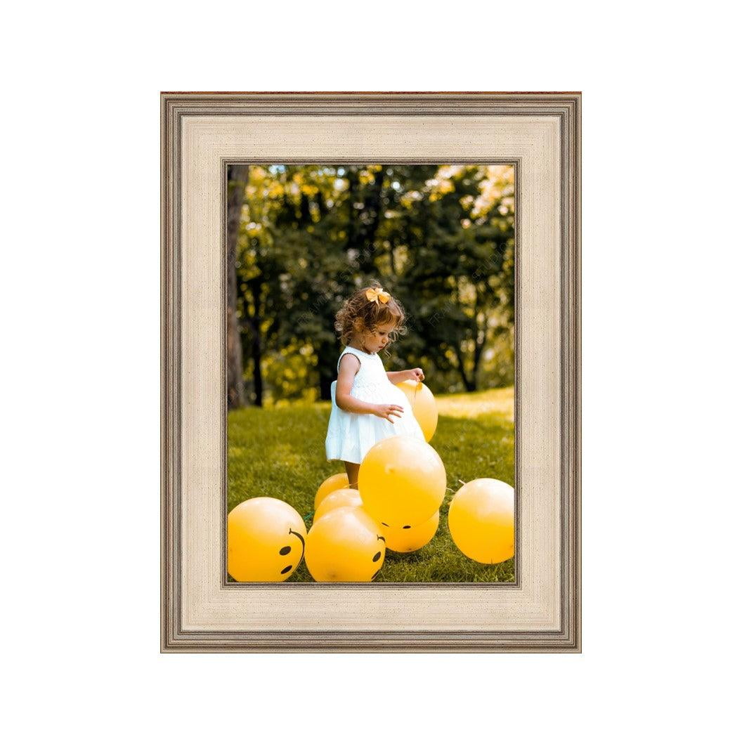 3 Inch Wide Silver Traditional Picture Frame - Walmart.com