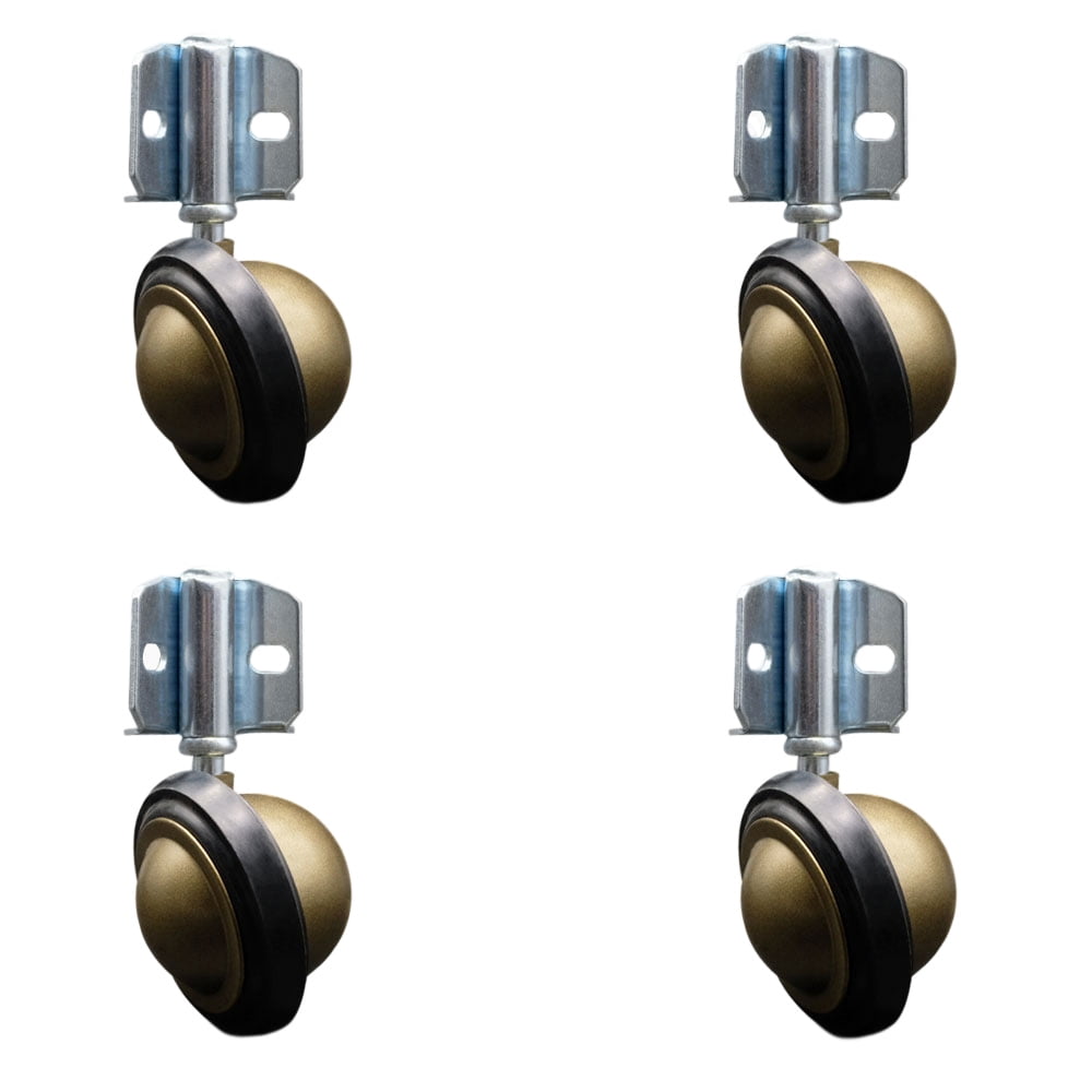 3 Inch Windsor Antique Soft Tread Ball Caster – Corner Mount Bracket ...
