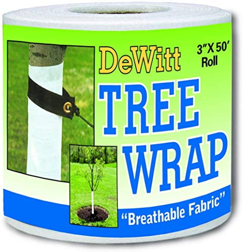 3-Inch by 50-Foot Tree Wrap White TW3W - Walmart.com