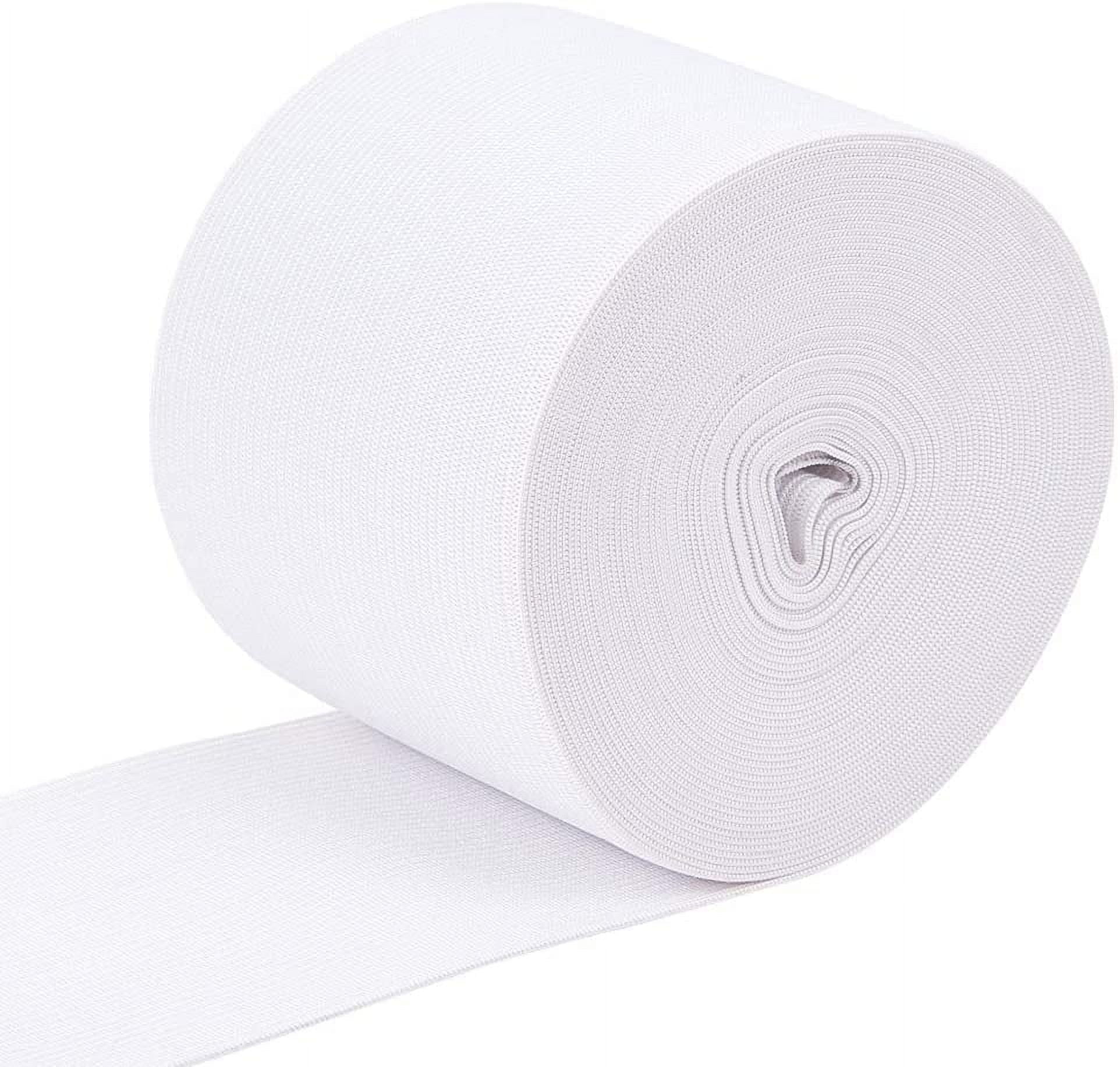 3 Inch by 8.5 Yards Knit Elastic Band Flat Stretch Elastic Band for DIY ...