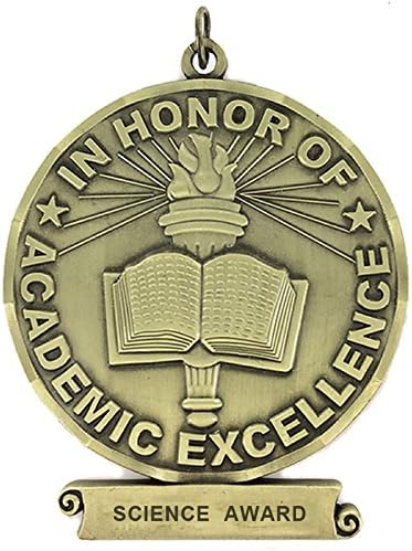 3 Inch in Honor of Academic Excellence Award Medal with Neck Ribbon ...