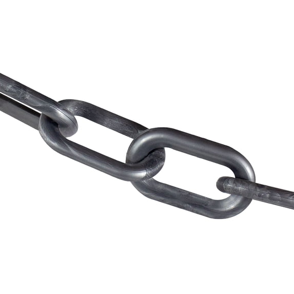 3 Inch x 100 Feet Silver Plastic Safety Chain - Walmart.com