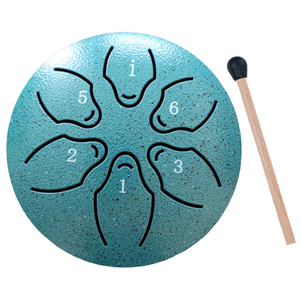 3 Inches 10 Notes Rain Drum for Outside, Steel Tongue Drum for Yoga ...