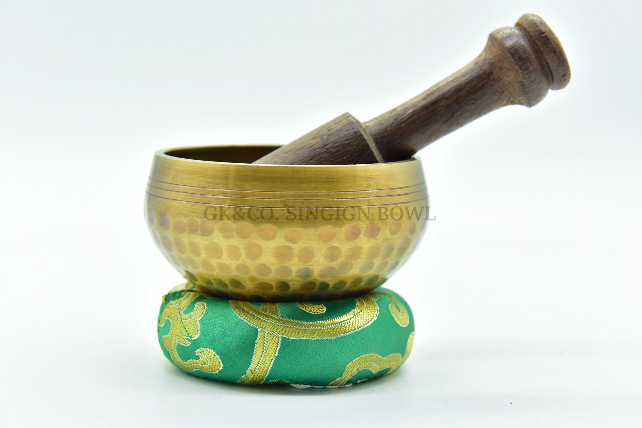 3 Inches Tibetan Hand Beaten Singing Bowl Set - for Meditation, Healing ...
