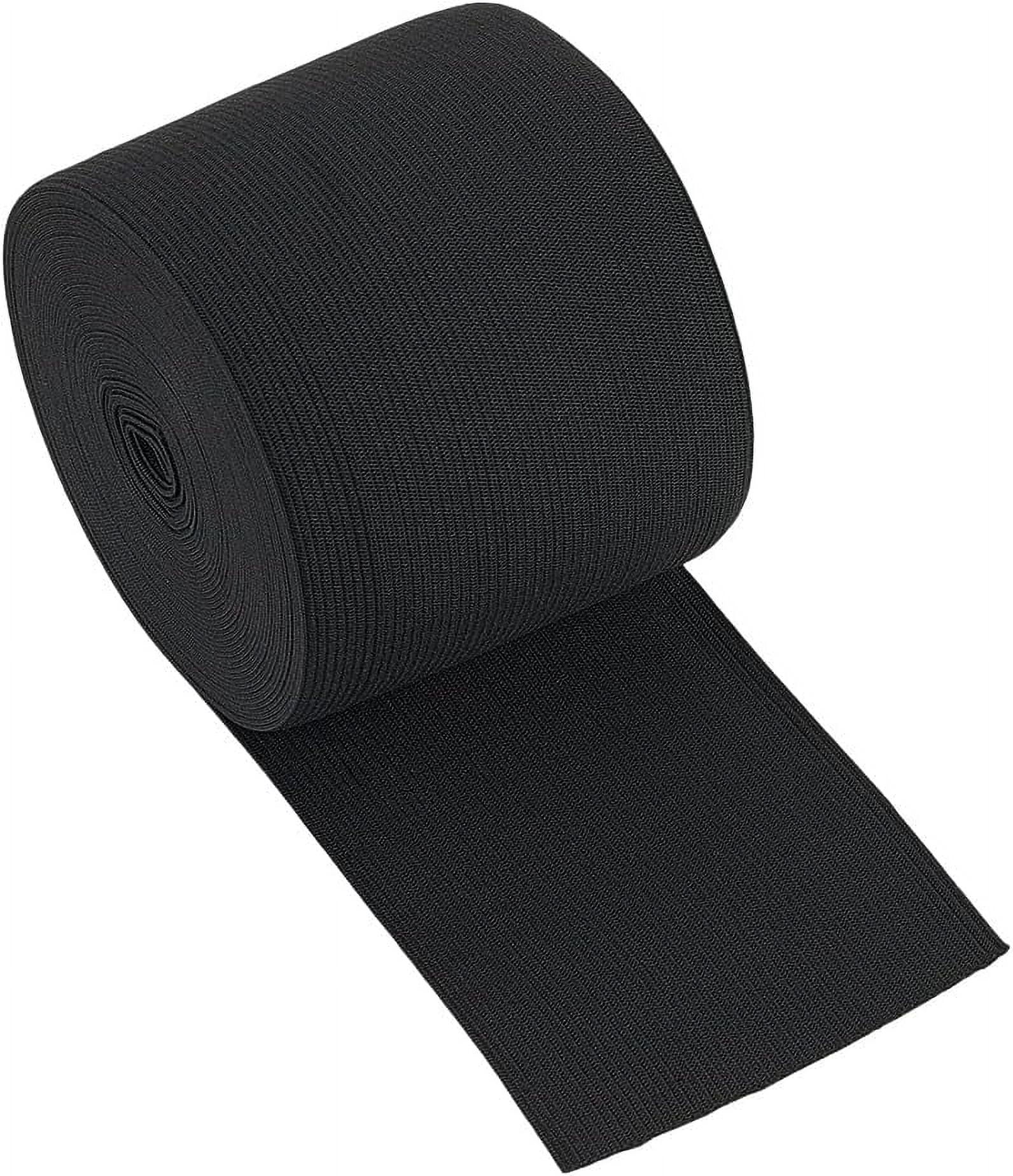 3 Inchx 8.5 Yards Knit Elastic Band Flat Stretch Elastic Band for DIY ...